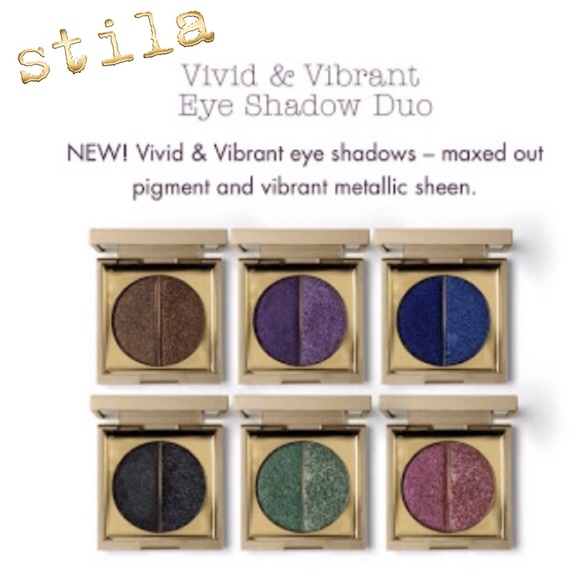 Stila | Makeup | Stila Vivid Vibrant Eyeshadow Duo | Poshmark